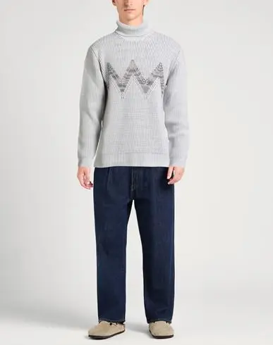 Missoni Lightweight Wool Turtleneck - Grey