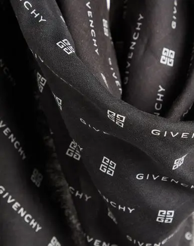 Givenchy Scarf Modal, Cashmere - Black