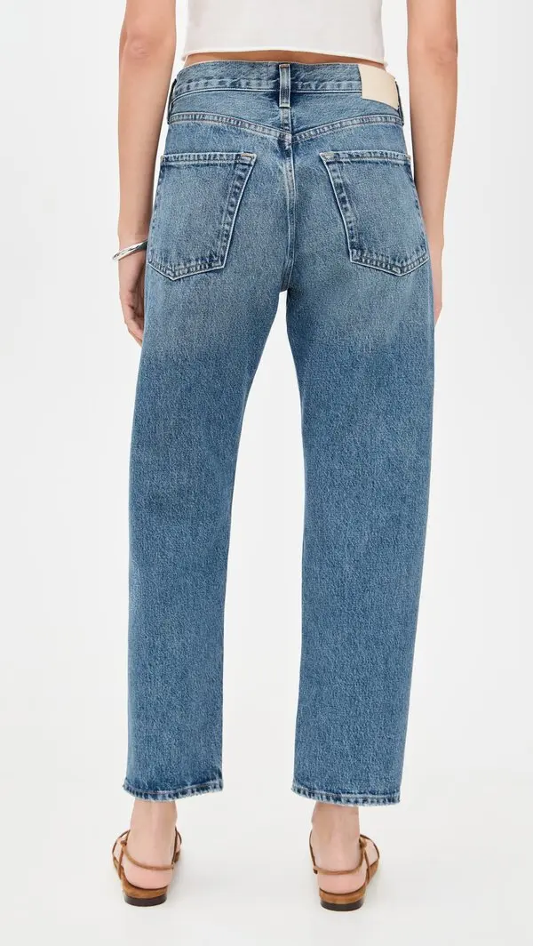 Citizens Of Humanity Winslow Low Rise Cropped Boyfriend Jeans - Pacifica