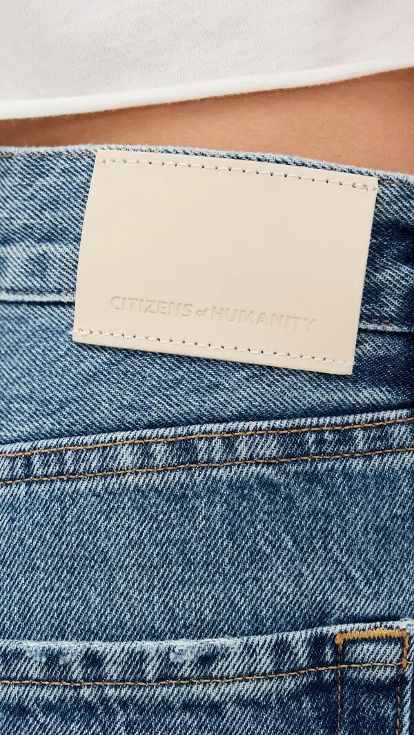 Citizens Of Humanity Winslow Low Rise Cropped Boyfriend Jeans - Pacifica