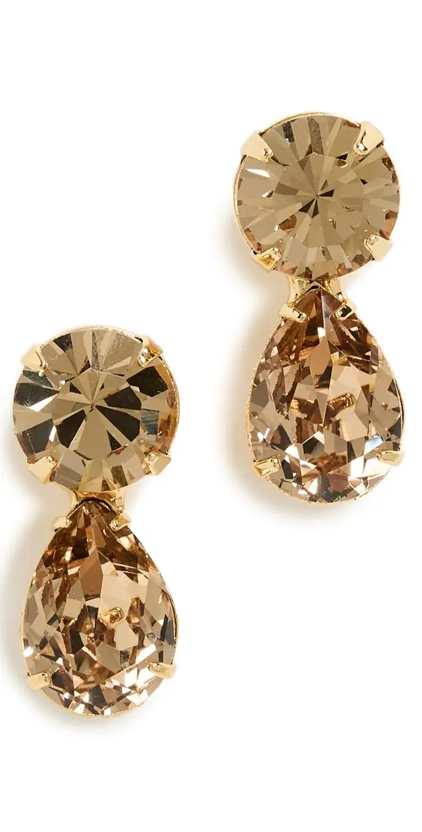 JENNIFER BEHR Pamina Drop Earrings - Golden