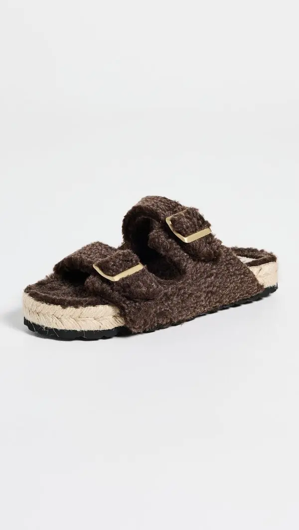 Manebí Nordic Faux Fur Sandals