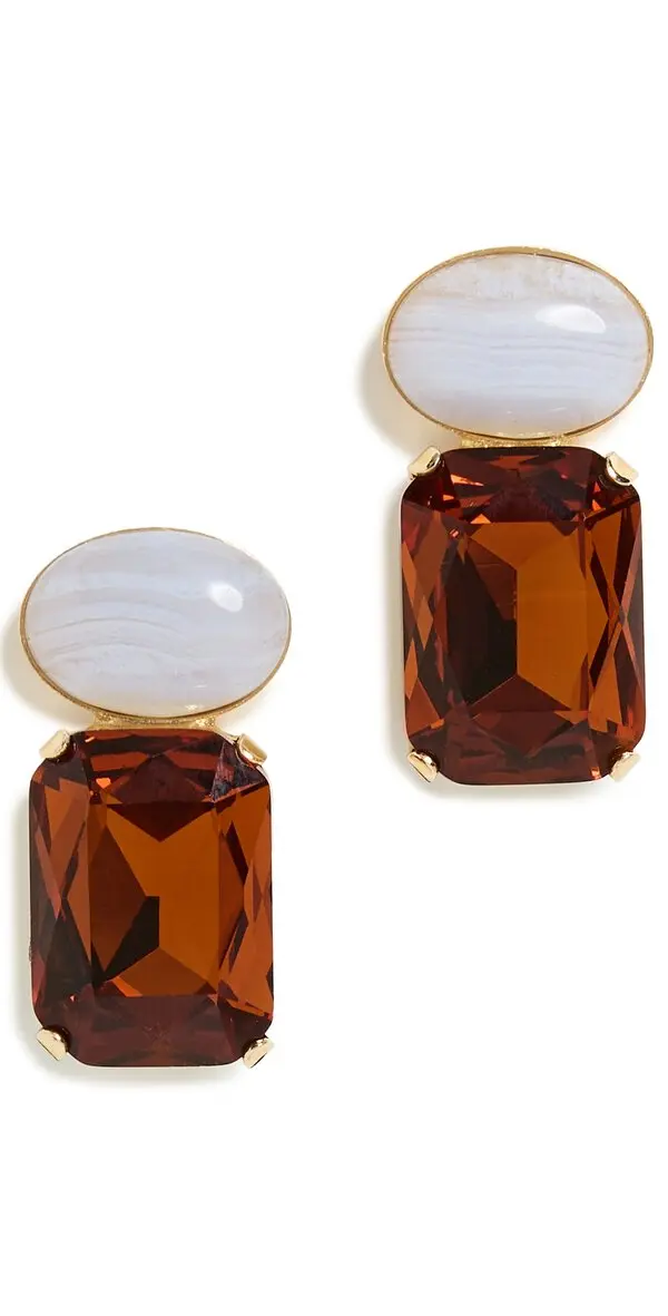 JENNIFER BEHR Elin Earrings - Amber