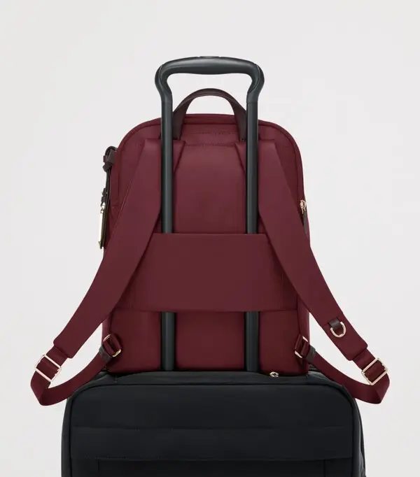 Tumi Nylon Halsey Backpack - Red