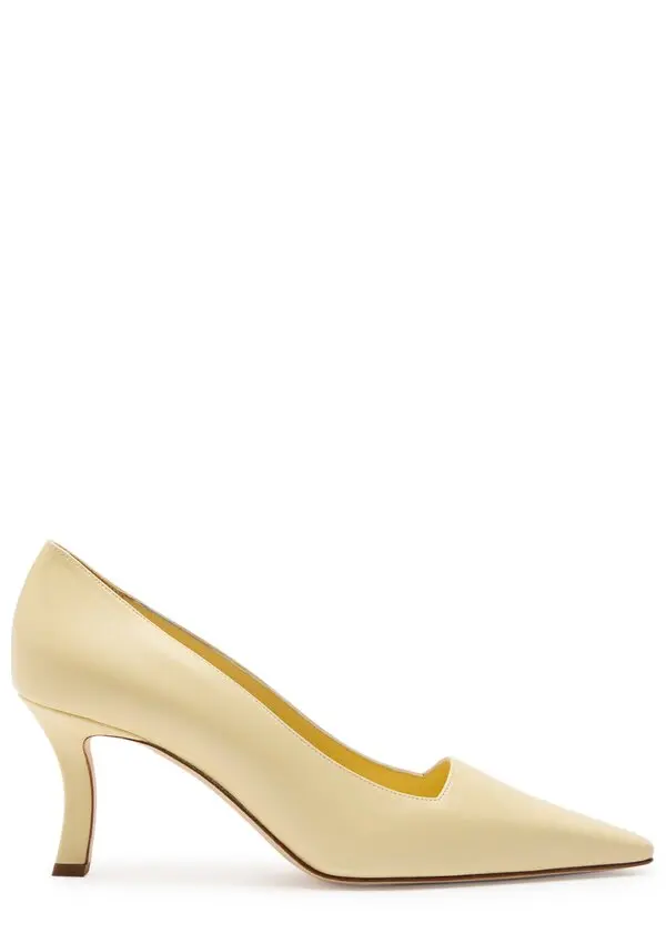 Manolo Blahnik Moiralo 70 Nappa Leather Pumps
