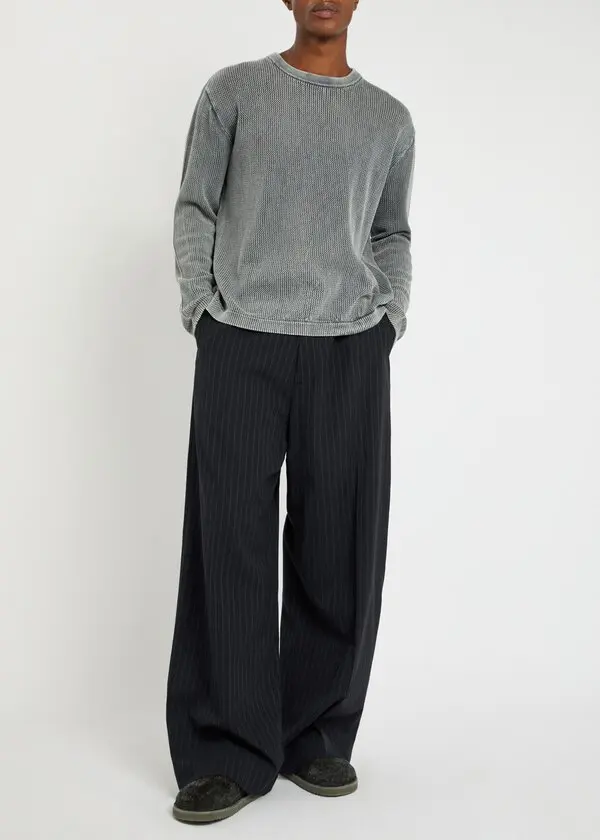 Acne Studios Pinstriped Woven Tailored Trousers