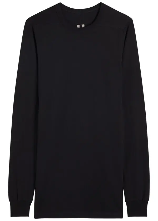 Rick Owens Level Cotton Top - Black