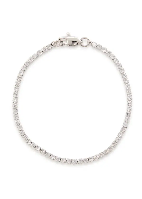 CERNUCCI Micro Tennis Bracelet - Silver