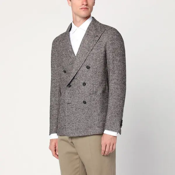 Tagliatore Patterned Double-breasted Jacket