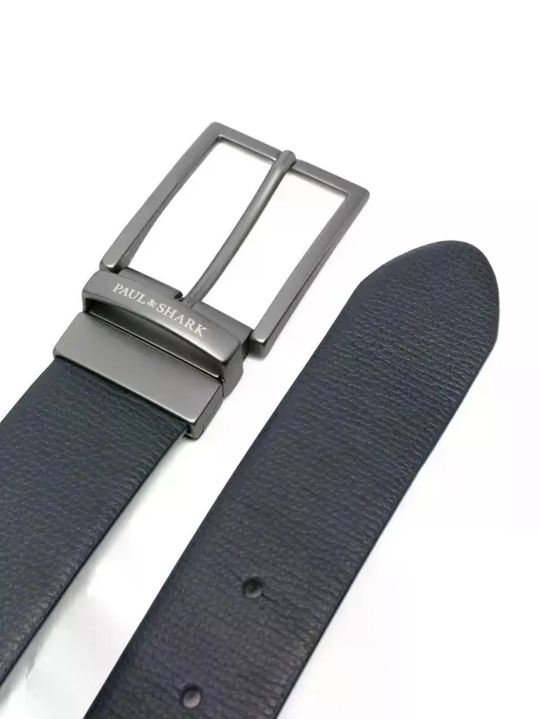 Paul & Shark Leather Buckle Belt