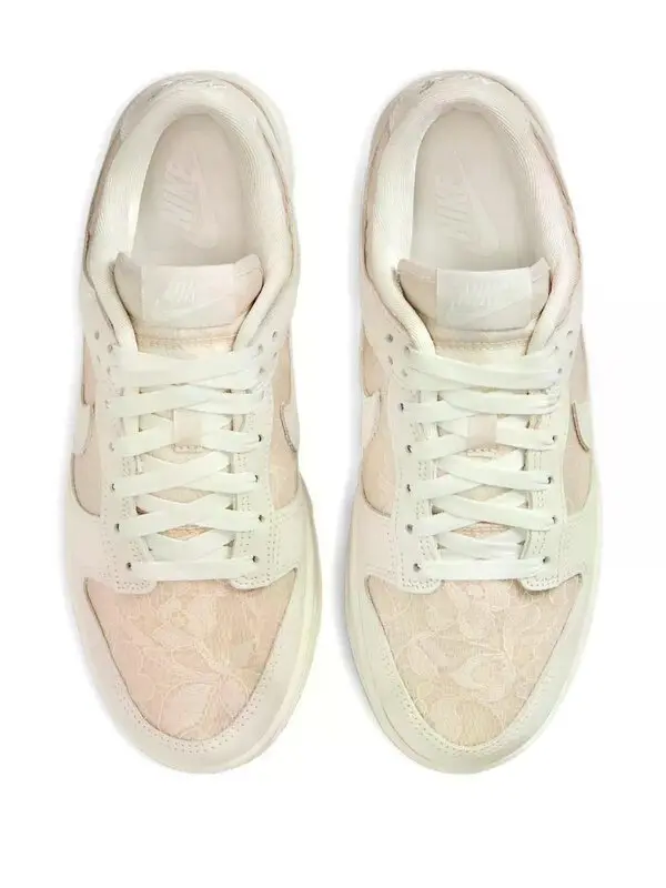 Nike Floral Lace Low-top Sneakers - Neutrals