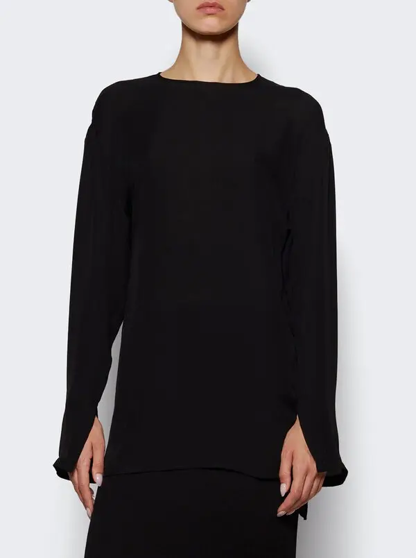 Wardrobe.NYC Sheer Blouse
