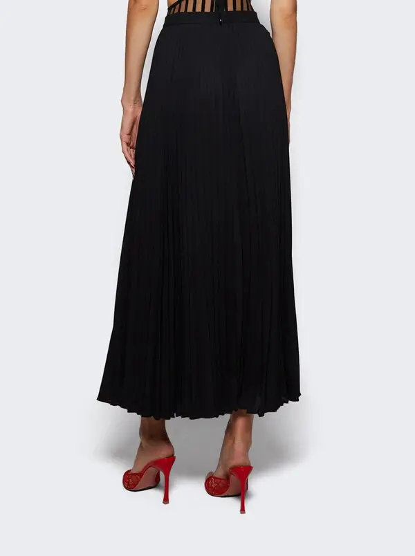 Wardrobe.NYC Pleated Column Skirt