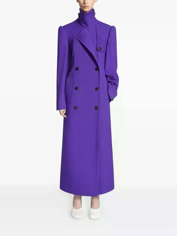 Dries Van Noten Double-breasted Belted Coat