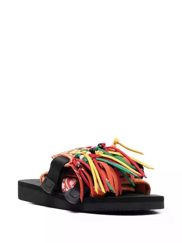 ALANUI X SUICOKE Moto Fringed Slides