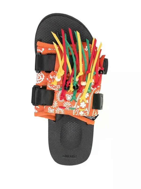 ALANUI X SUICOKE Moto Fringed Slides