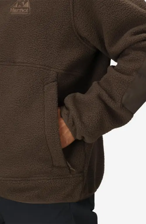 MARMOT Wanderer High Pile Fleece Jacket - Hickory Nut