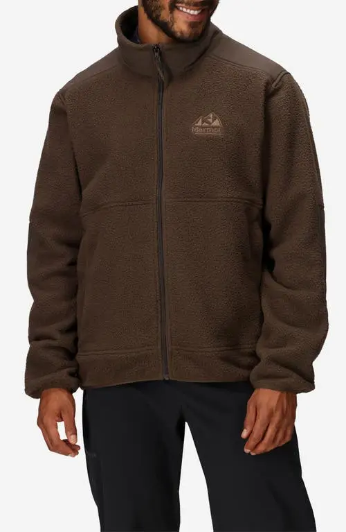 MARMOT Wanderer High Pile Fleece Jacket - Hickory Nut