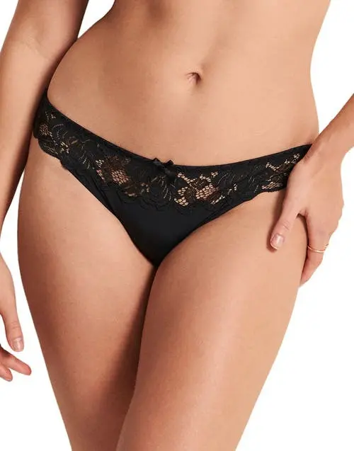 ADORE ME Livi Cheeky Panties - Black