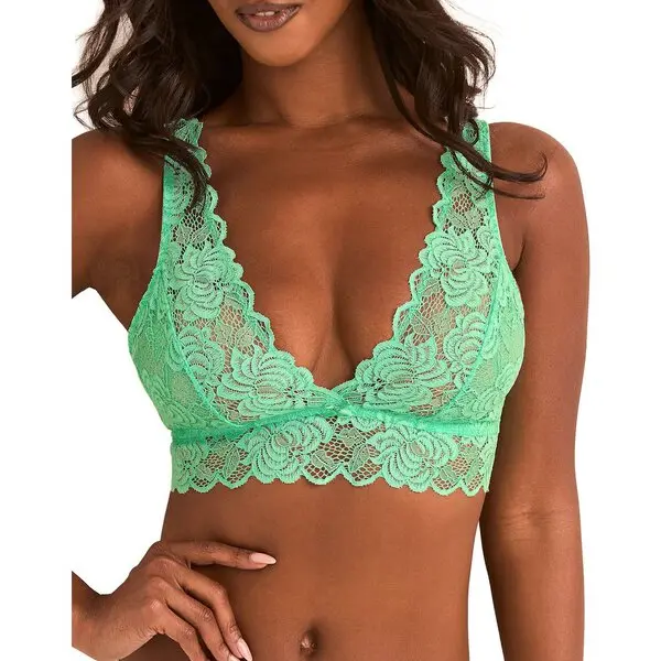 ADORE ME Livi Unlined Bralette Bra - Light Green