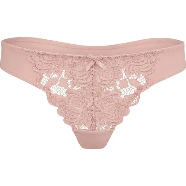 ADORE ME London Thong Panties - Medium Beige