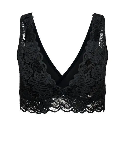 ADORE ME Livi Unlined Bralette Bra - Black