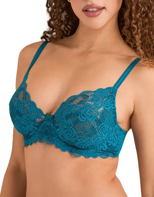 ADORE ME London Unlined Full Coverage Bra - Crystal Teal