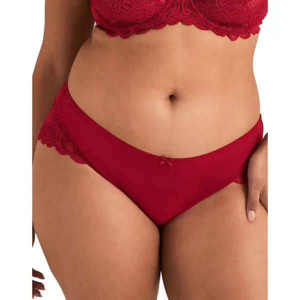 ADORE ME Livi Hipster Panties - Dark Red