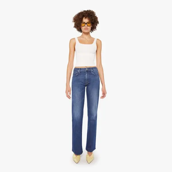 MOTHER The Bookie Sneak Perfectly Imperfect Jeans