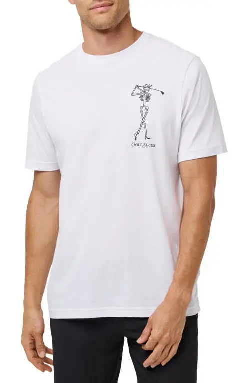 Travis Mathew Golf Sucks Graphic T-shirt