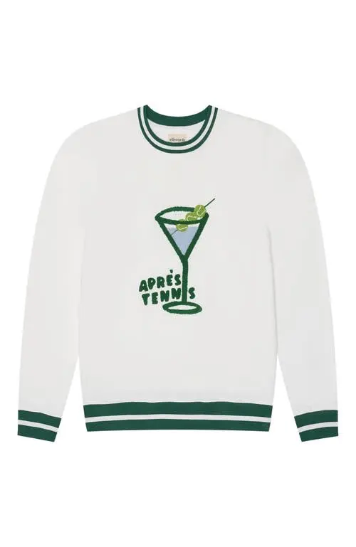 ELLSWORTH + IVEY Elle Apres Tennis Sweatshirt
