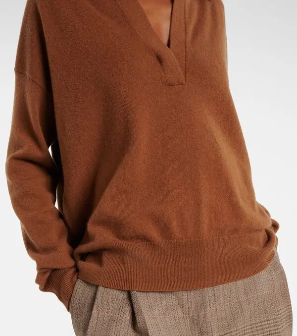 Altuzarra Zaq Cashmere Polo Sweater