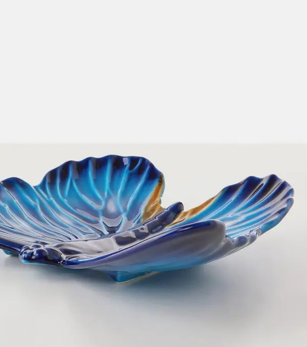 BORDALLO PINHEIRO Cloudy Butterflies Tray Claudia Schiffer