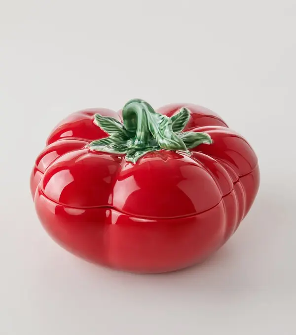 BORDALLO PINHEIRO Tomate Ceramic Tureen - Multicoloured