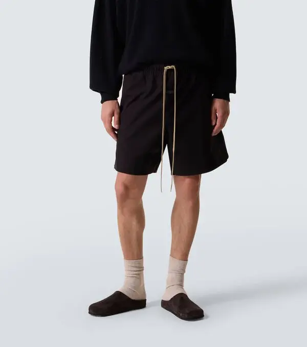Fear Of God Running Shorts - Black