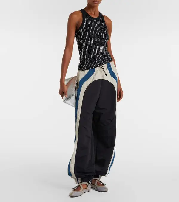 Attico Paneled Track Pants