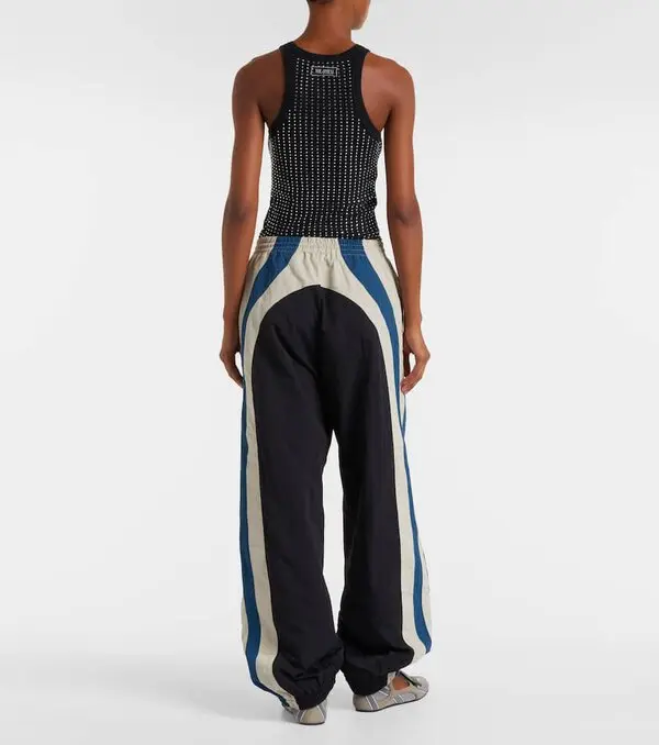 Attico Paneled Track Pants