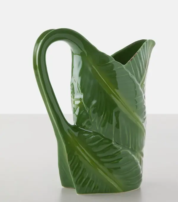 BORDALLO PINHEIRO Banana Da Madeira Ceramic Pitcher