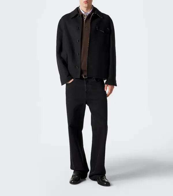 Burberry Wool Polo Sweater