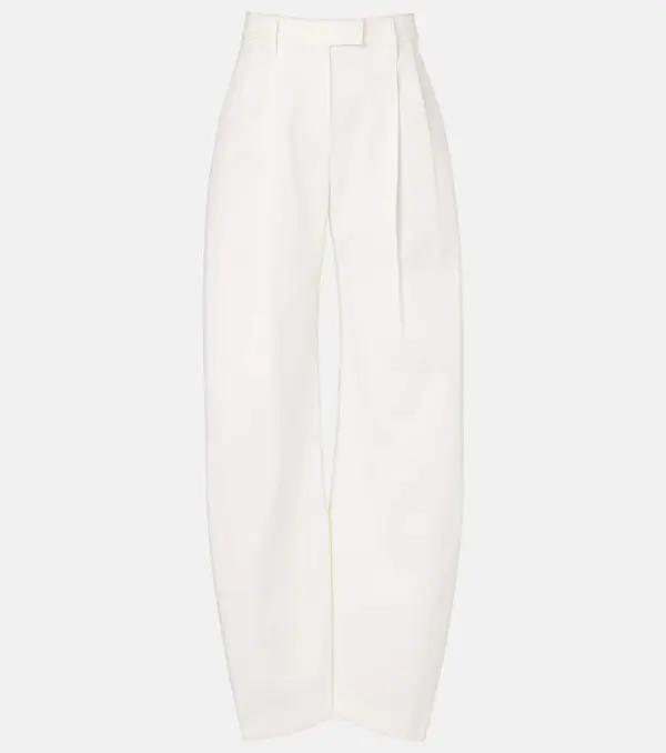 Brunello Cucinelli Cotton Barrel-leg Trousers