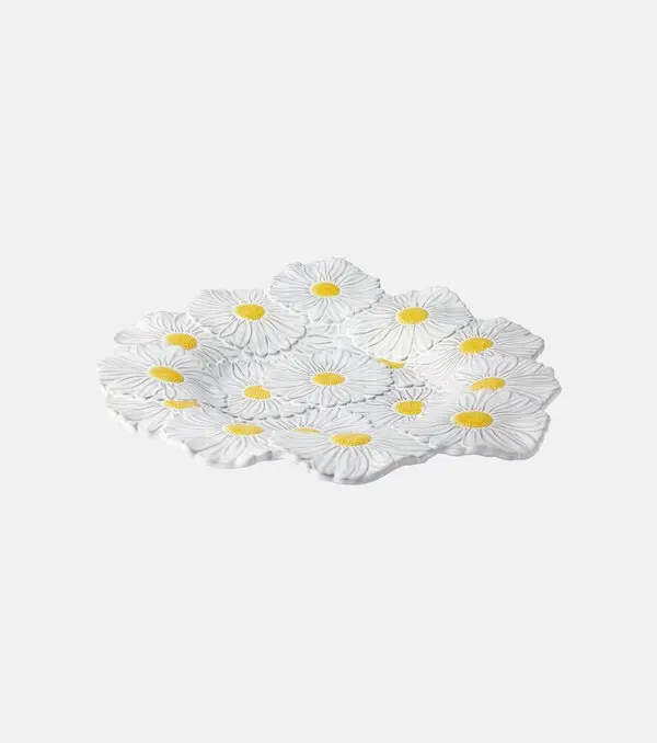 BORDALLO PINHEIRO Maria Flor Ceramic Tray - Multicoloured