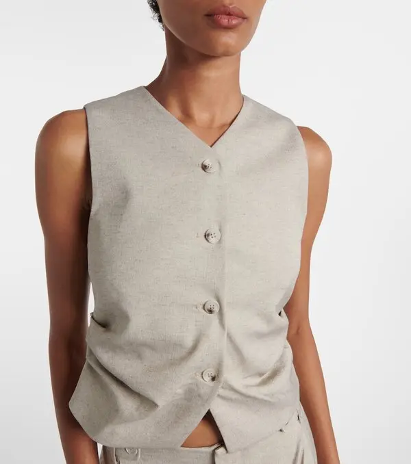 SIR. Leone Draped Vest