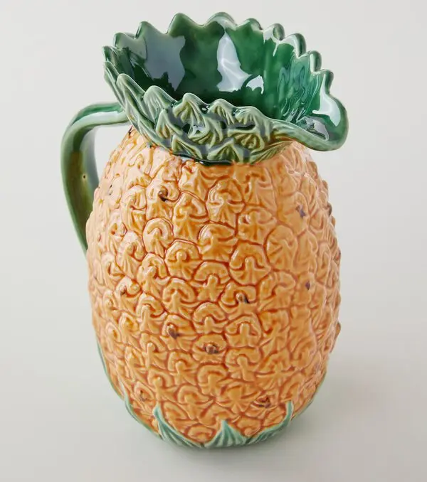 BORDALLO PINHEIRO Ananás Ceramic Pitcher