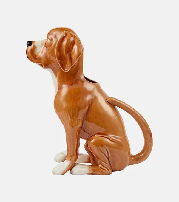 BORDALLO PINHEIRO Dog Pitcher - Multicoloured