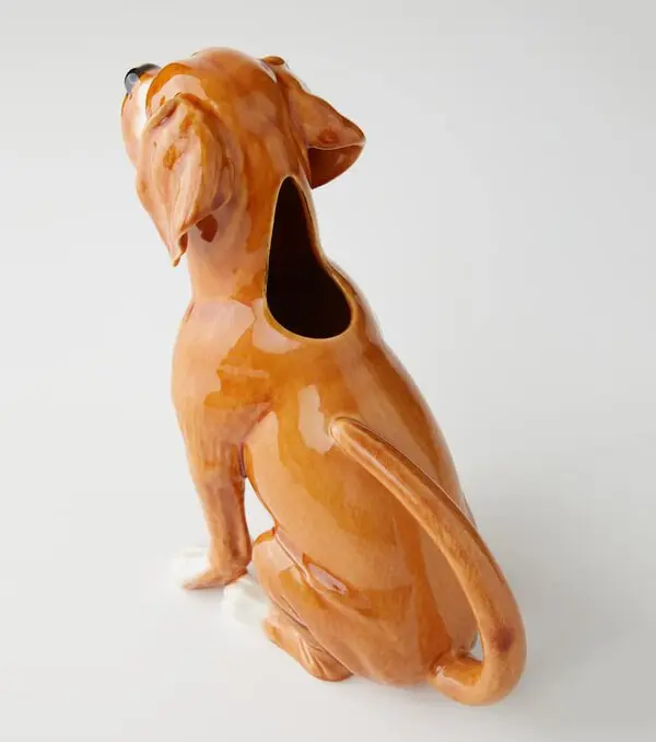 BORDALLO PINHEIRO Dog Pitcher