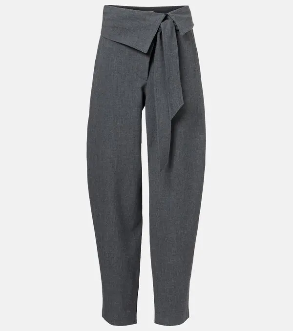 Attico Cady Balloon Pants - Grey