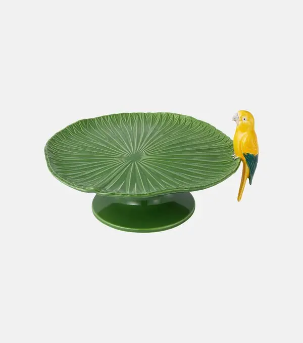 BORDALLO PINHEIRO X Ecoarts Amazōnia Cake Stand - Green