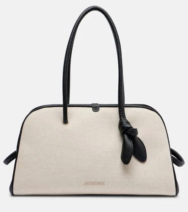Jacquemus Turismo Medium Canvas Tote Bag