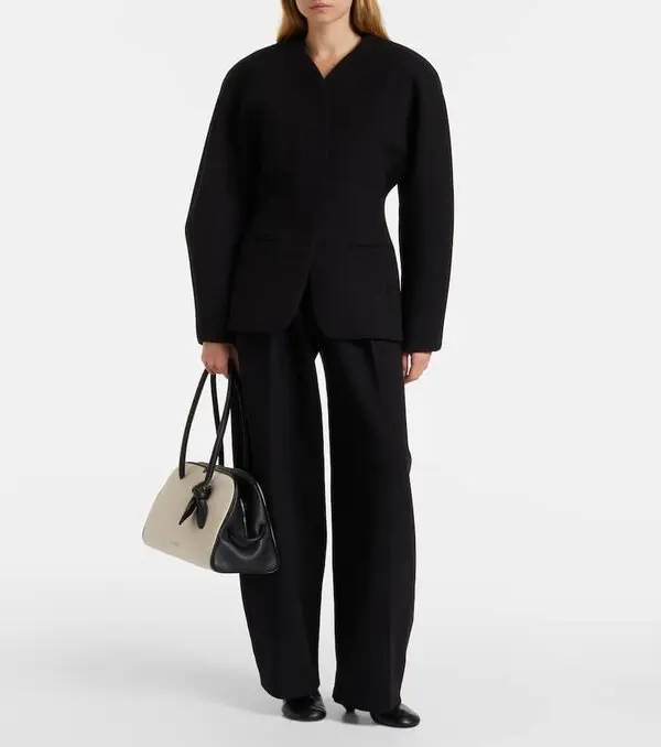 Jacquemus Turismo Medium Canvas Tote Bag
