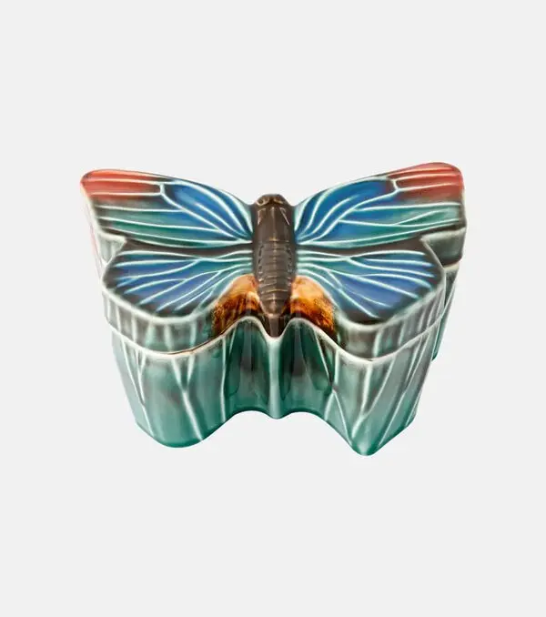 BORDALLO PINHEIRO Cloudy Butterflies Large Box Claudia Schiffer - Multicoloured